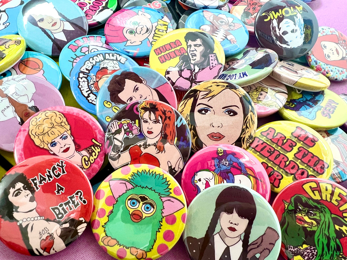Film & TV Badges – Bite Your Granny