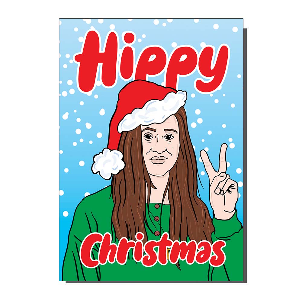 Hippy Christmas Neil The Young ones Inspired Christmas Card – Bite Your ...