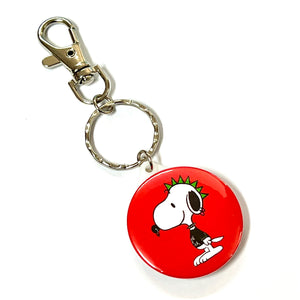 Punk Rock Beagle Keyring – Bite Your Granny
