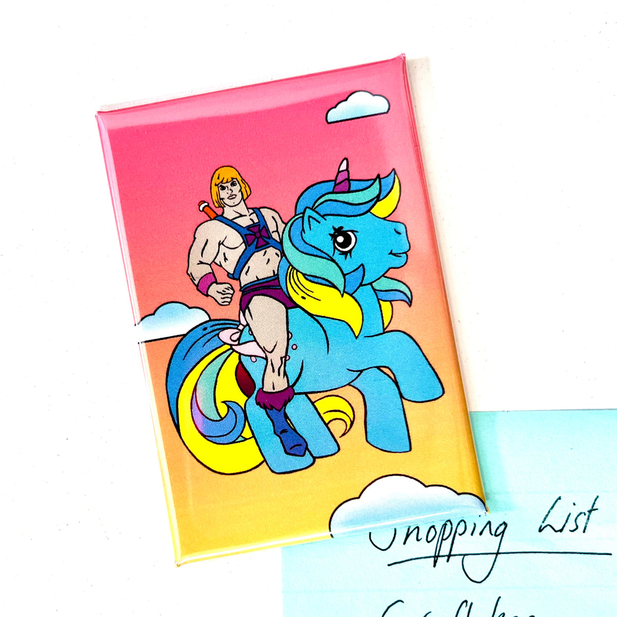 My Little He-Man 1980s Inspired Fridge Magnet – Bite Your Granny