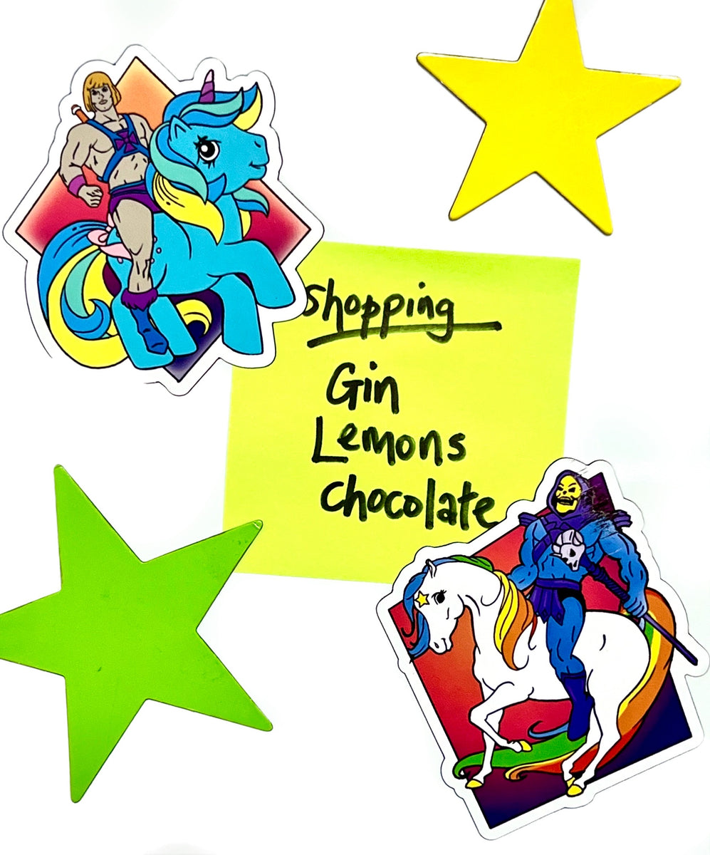 Starlite Skeletor 1980s Inspired Fridge Magnet – Bite Your Granny