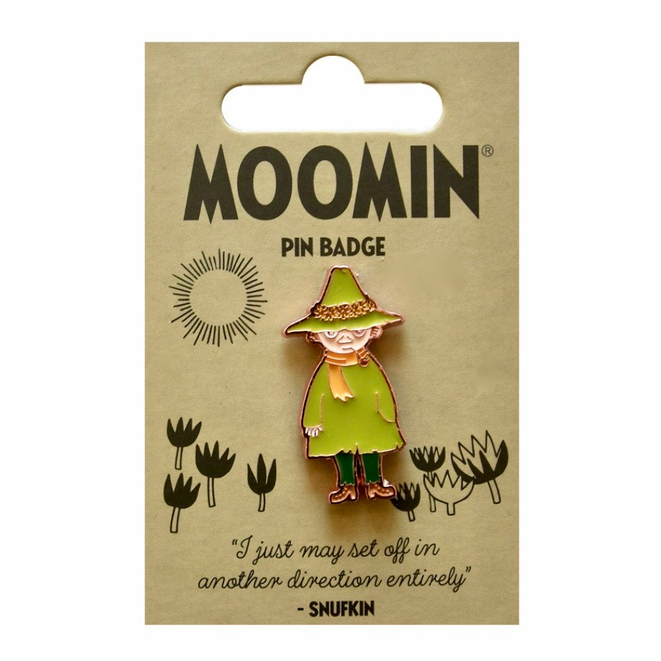 Snuffkin The Moomins Enamel Pin Badge – Bite Your Granny