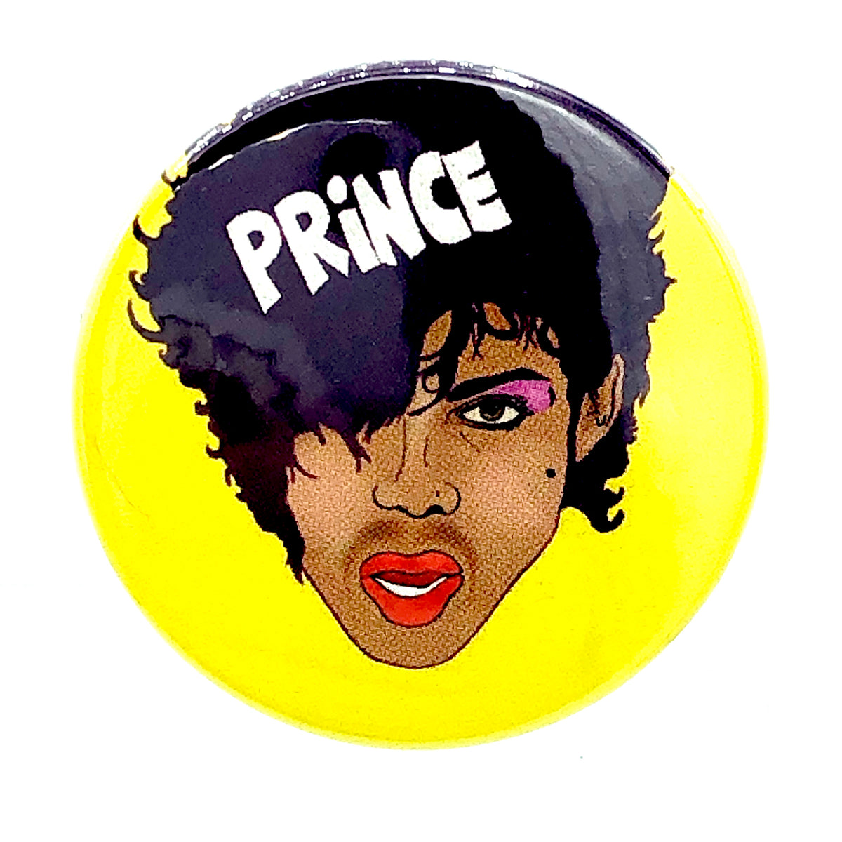 1980s Styleee Prince Button Pin Badge – Bite Your Granny